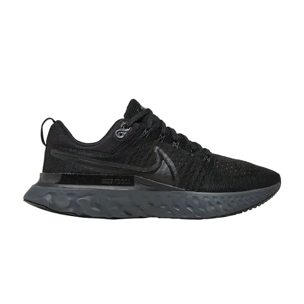 Nike React Infinity Run Flyknit 2 Sneakers - Black