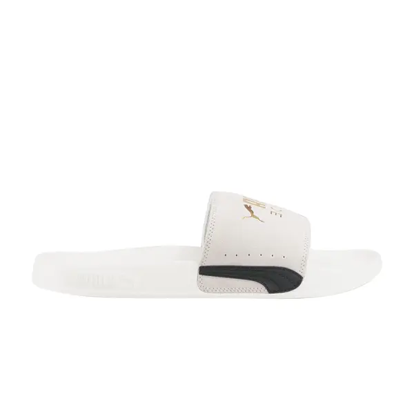 PUMA Leadcat 2.0 Suede Classic Slide - White