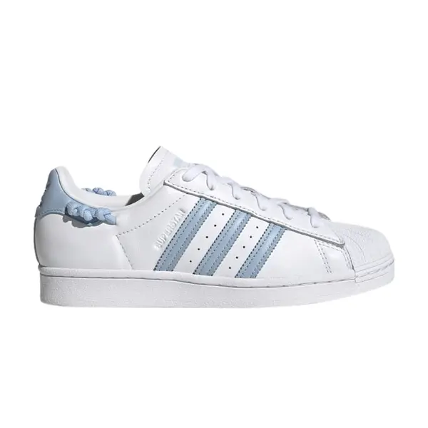 Adidas Superstar Knotted Rope Sneakers - White