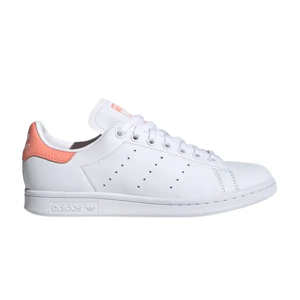 Adidas Stan Smith Lace Up Sneakers - White
