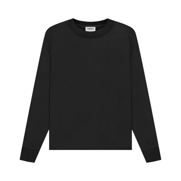 Fear Of God Long-sleeve Tee 'stretch Limo - Black
