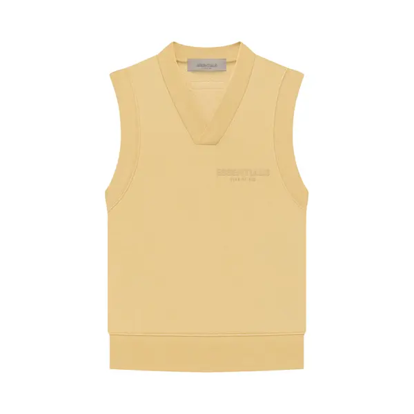 Fear Of God Pullover V-neck Vest - Yellow