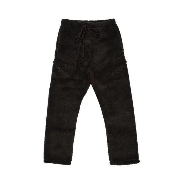 Fear Of God Polar Fleece Pant 'iron - Black