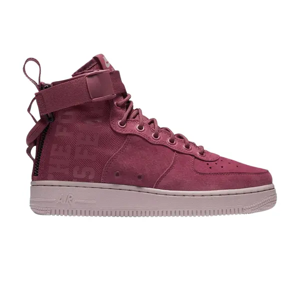 Nike Sf Air Force Mid Pink Editorialist