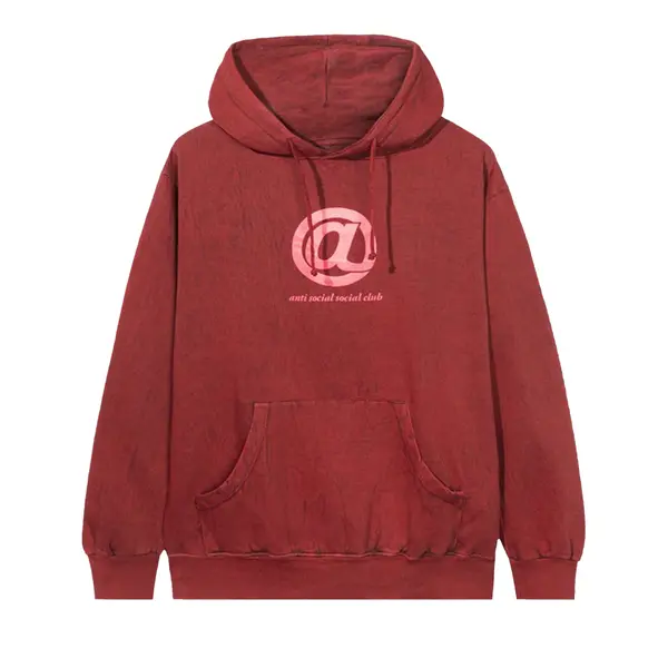 ANTI SOCIAL SOCIAL CLUB Don't Hoodie - Red