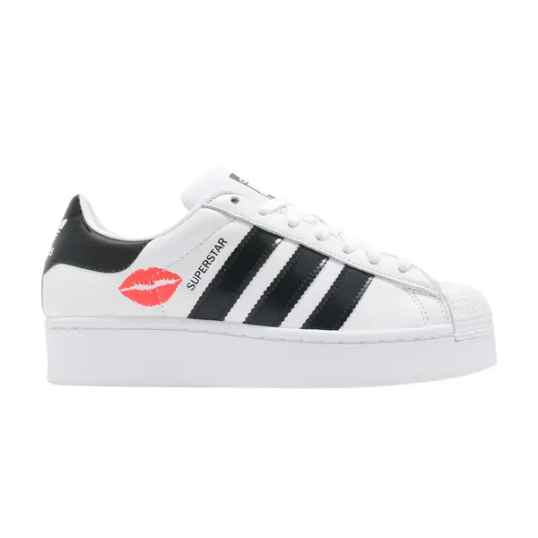 Adidas Superstar Bold 'lip Print' Sneakers