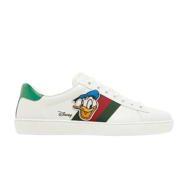 Gucci Disney X Ace Sneakers With Donald Duck Patch