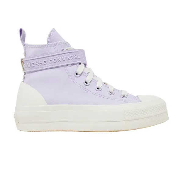CONVERSE Chuck Taylor All Star Lift Platform Utility Strap High - Purple