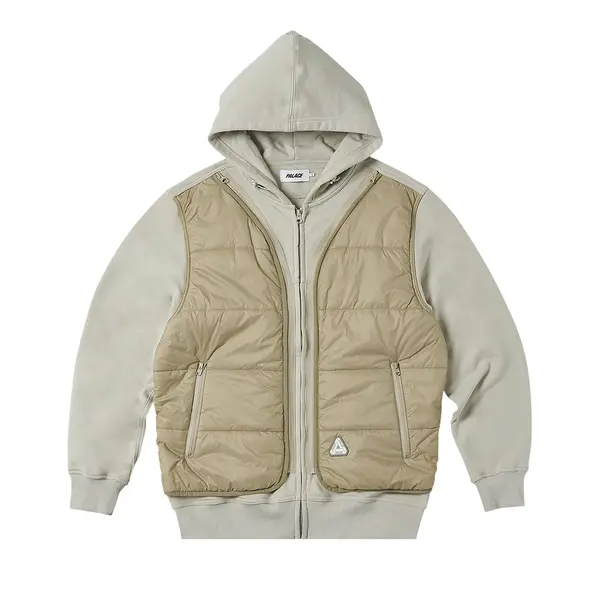 PALACE Tactical Zip Hood - Cream