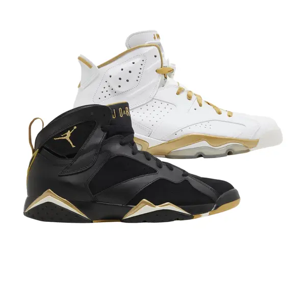 JORDAN 7/6 Retro 'golden Moments Pack
