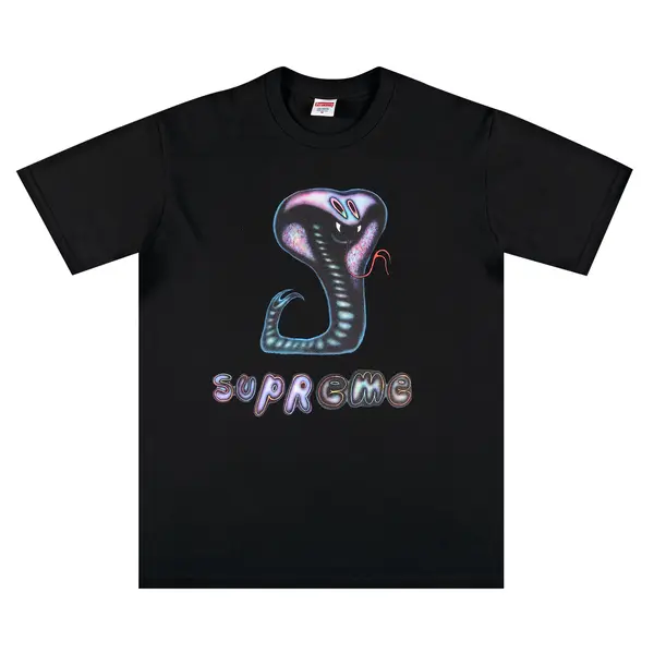 Supreme Snake Tee - Black
