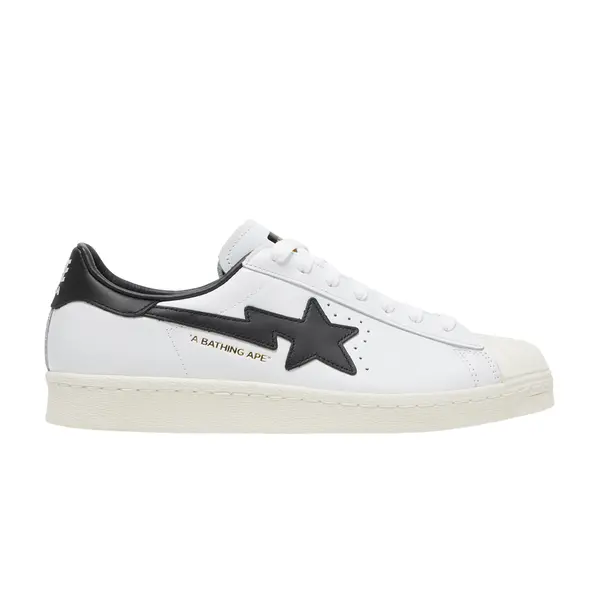 Adidas Bape X Superstar Sneakers - White