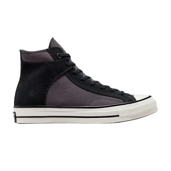 CONVERSE Chuck 70 Crafted Canvas High Top Sneakers - Grey