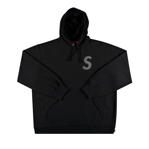 Supreme X Swarovski Logo Hooded Sweatshirt