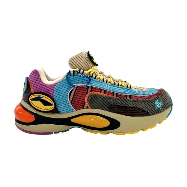 LI-NING Essence Corduroy Sneakers - Blue
