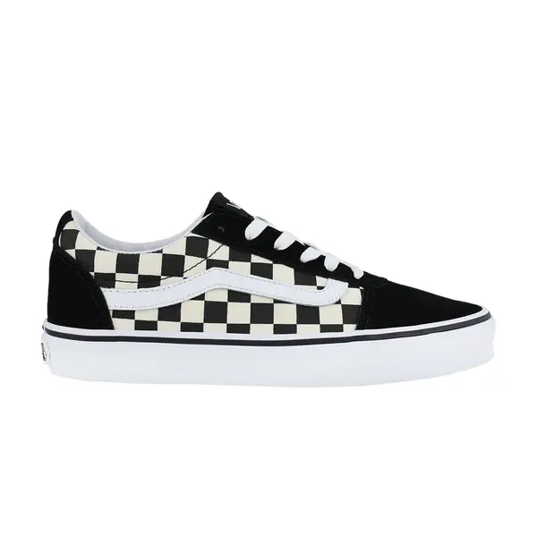 VANS Ward Checkerboard Sneakers - Black