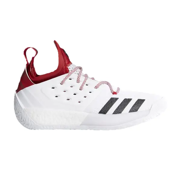 Adidas Harden Vol. 2 Nebraska Cornhuskers - White