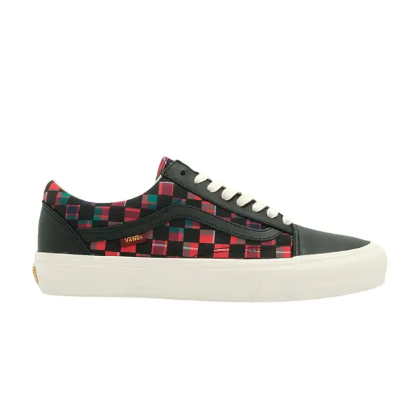 VANS Baracuta X Old Skool Vlt Lx Tartan Checkerboard Sneakers - Black