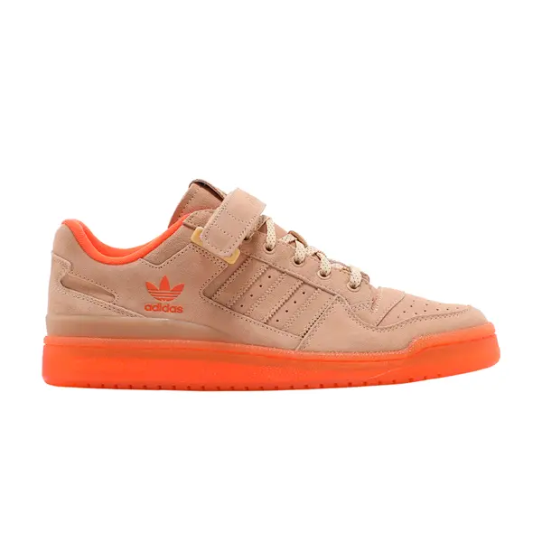Adidas Fat Tiger Workshop X Forum Low 'chicago Works Harder' Sneakers - Orange