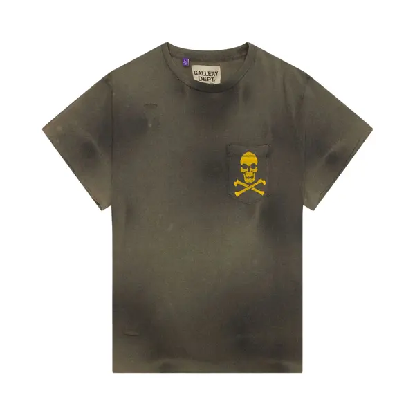 GALLERY DEPT. Zip Tee - Black