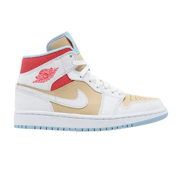 JORDAN 1 Mid Se Sneakers - Brown