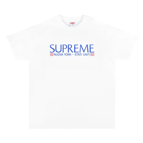 Supreme Nuova York Tee - White