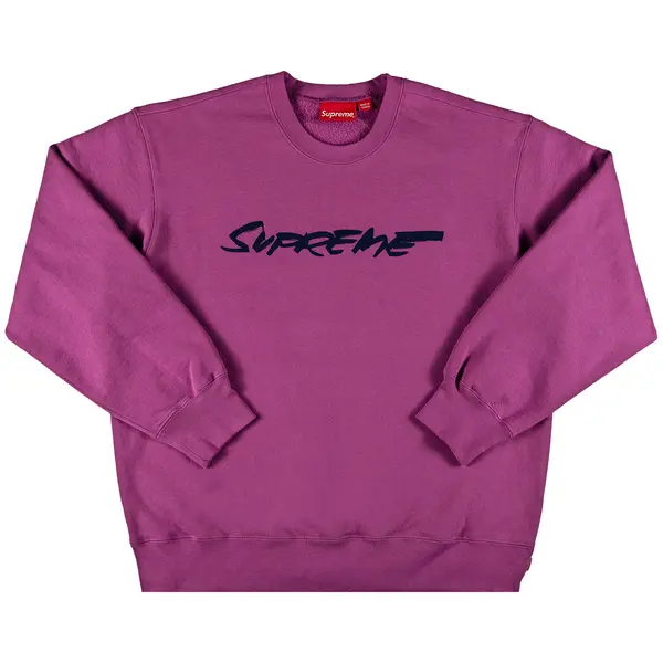 Supreme Futura Logo Crewneck - Purple