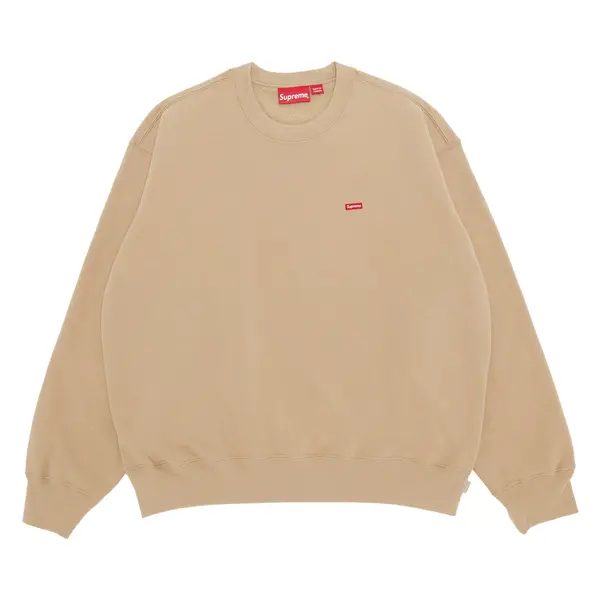 Supreme Small Box Crewneck Tan Mサイズ 25aw Supreme Small Box Crewneck - Tan | Editorialist