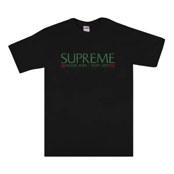 Supreme Nuova York Tee - Black