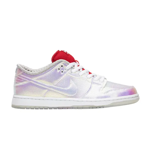Nike Concepts X Dunk Low Pro Sb 'holy Grail' Sneakers - Silver