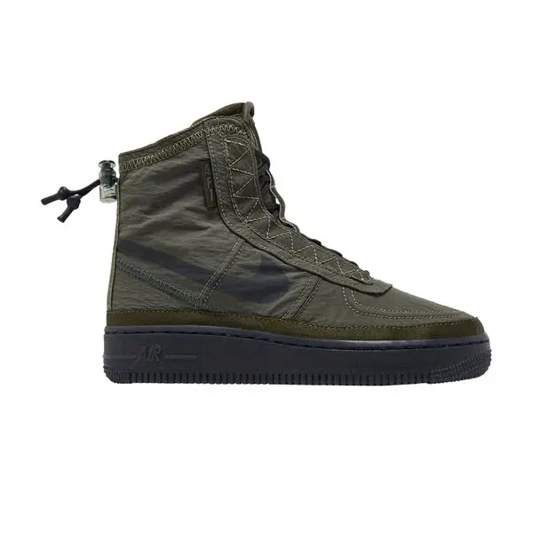 Nike Force 1 High Shell Sneakers - Green