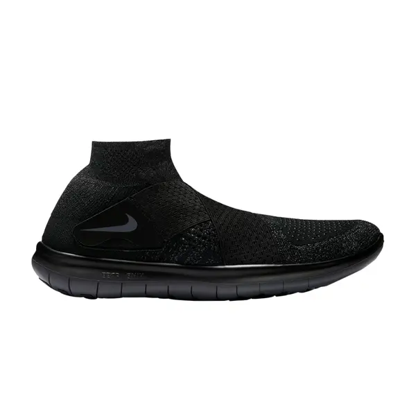 Nike Free Run Motion Flyknit - Black