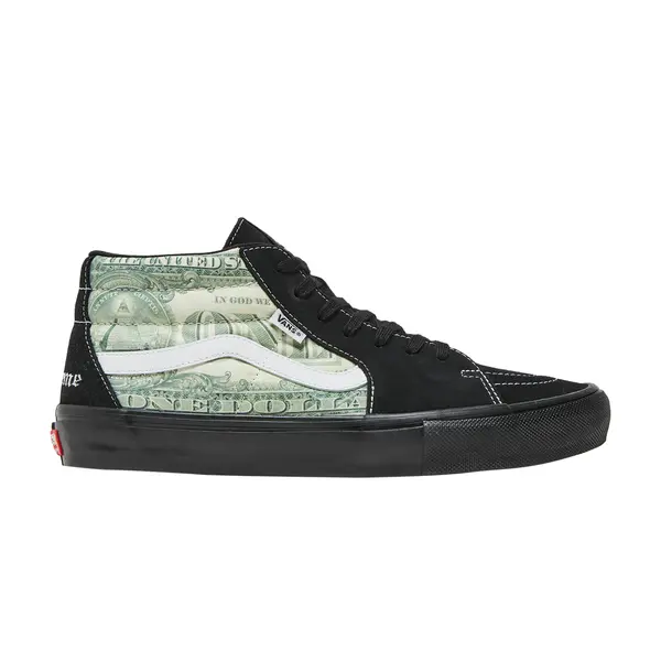 VANS Supreme X Skate Grosso Mid Sneakers - Black