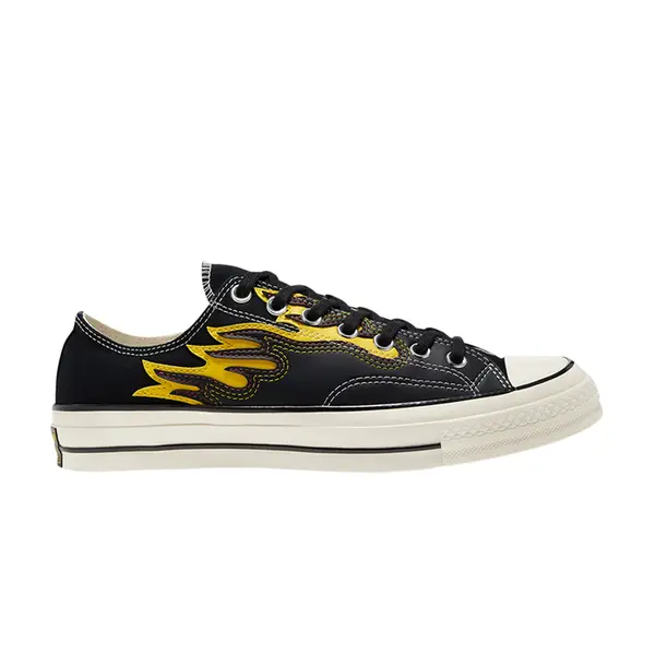 CONVERSE Chuck 70 Low 'archive Flame Overlay - Black