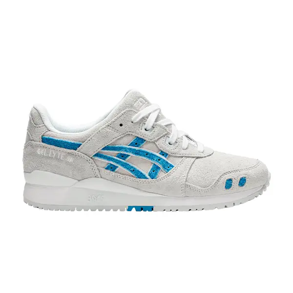 Asics X Kith Gel Lyte 3 'super Blue' Sneaker - White