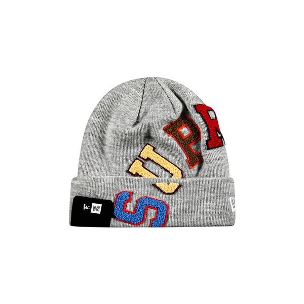 Supreme X New Era Big Arc Beanie - Grey