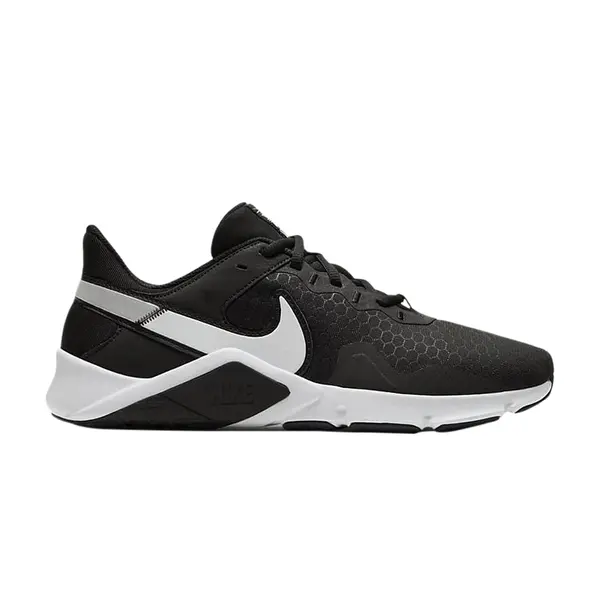 Nike Legend Essential 2 Metallic Silver Sneakers - Black