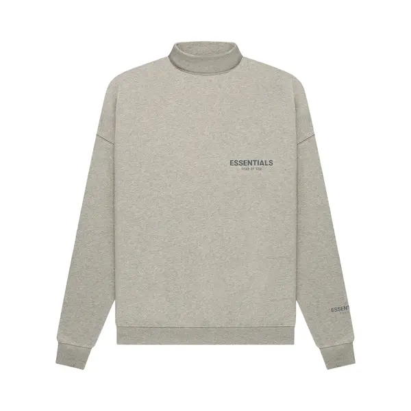 Fear Of God Pullover Mockneck - Grey