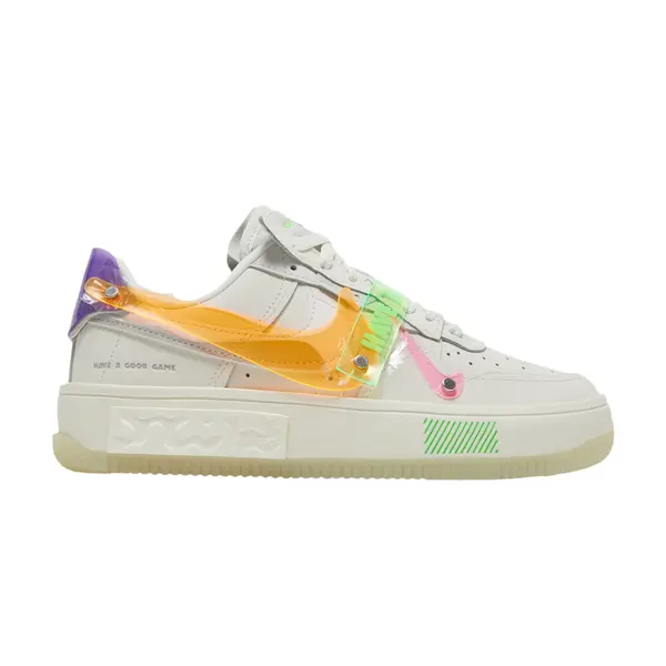 Nike Air Force 1 Fontanka 'have A Good Game' Sneakers - Cream