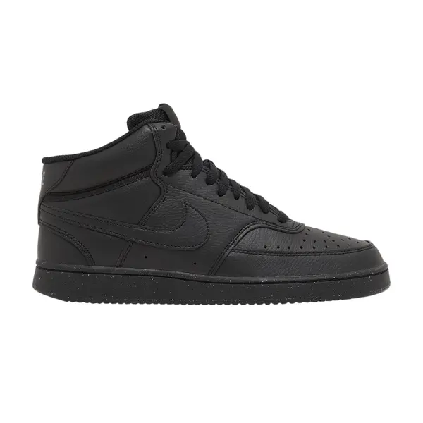 Nike Court Vision Mid Next Nature Sneakers - Black