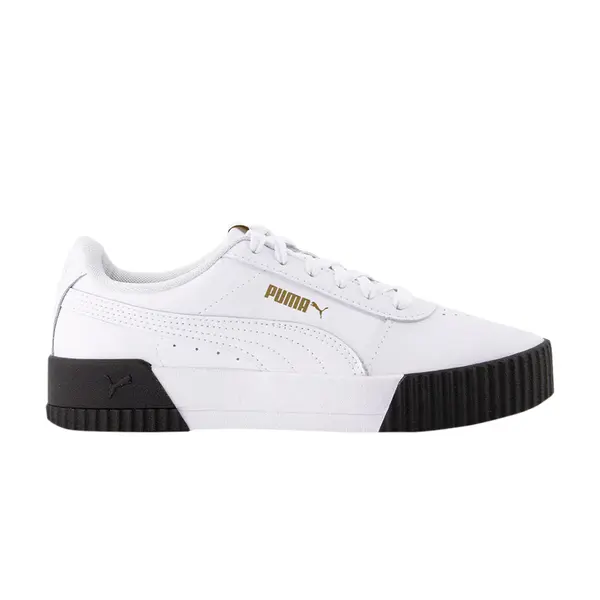 PUMA Carina Leather Sneakers - White