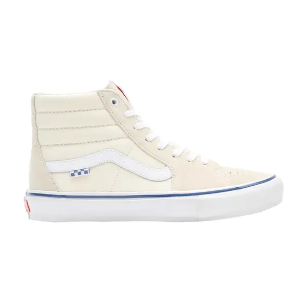VANS Skate Sk8-hi Checkerboard Sneakers - White