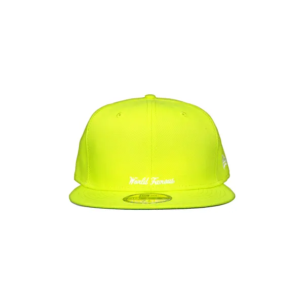 Supreme X New Era Reverse Box Logo Baseball Cap - Yellow