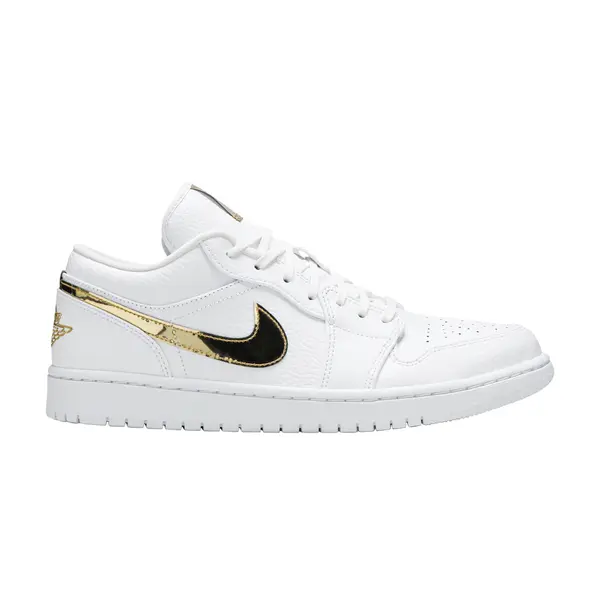 JORDAN 1 Retro Low Sneakers - Gold