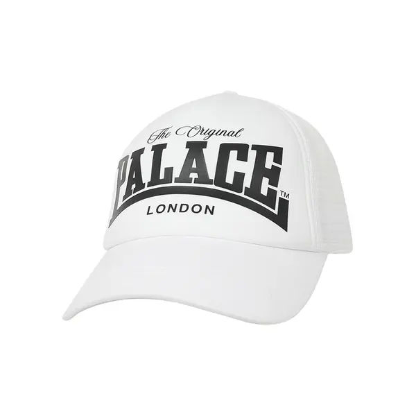 PALACE Stronger Trucker Cap - White