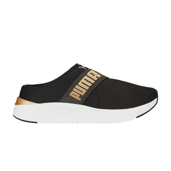 PUMA Wmns Softride Ruby Mule Gold - Black