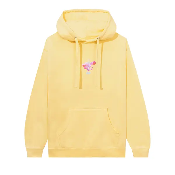 ANTI SOCIAL SOCIAL CLUB Don't Touch Hoodie - Cream