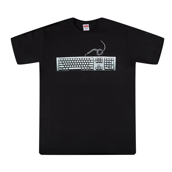 Supreme Keyboard Tee - Black