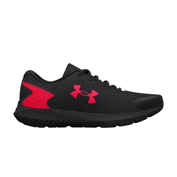 Under Armour Charged Rogue 3 Reflective Athletic Sneakers - Black
