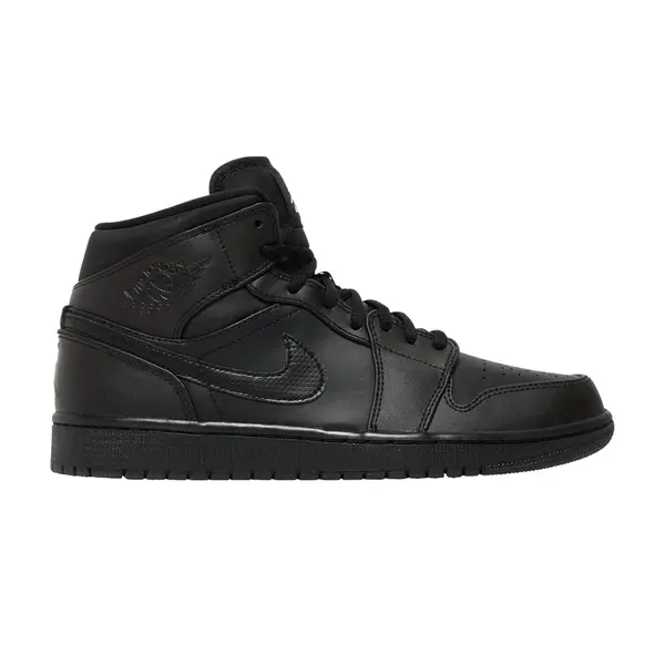 JORDAN 1 Mid Sneakers - Black